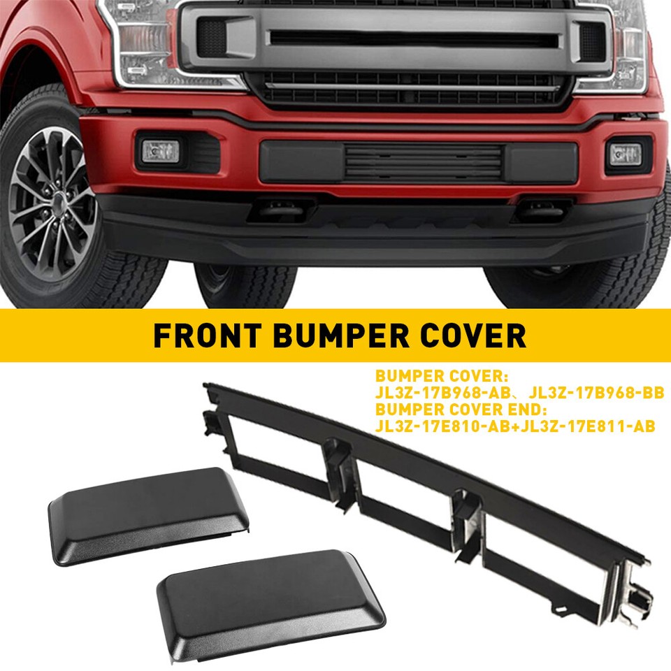 For 2018-2020 Ford F150 Front Bumper End Cover Lower Insert Grille Trim ...