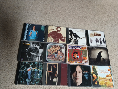 singer songwriter cd lot/12 Arlo,Nilsson,Donovan,Shawn Mullins,Tom ...