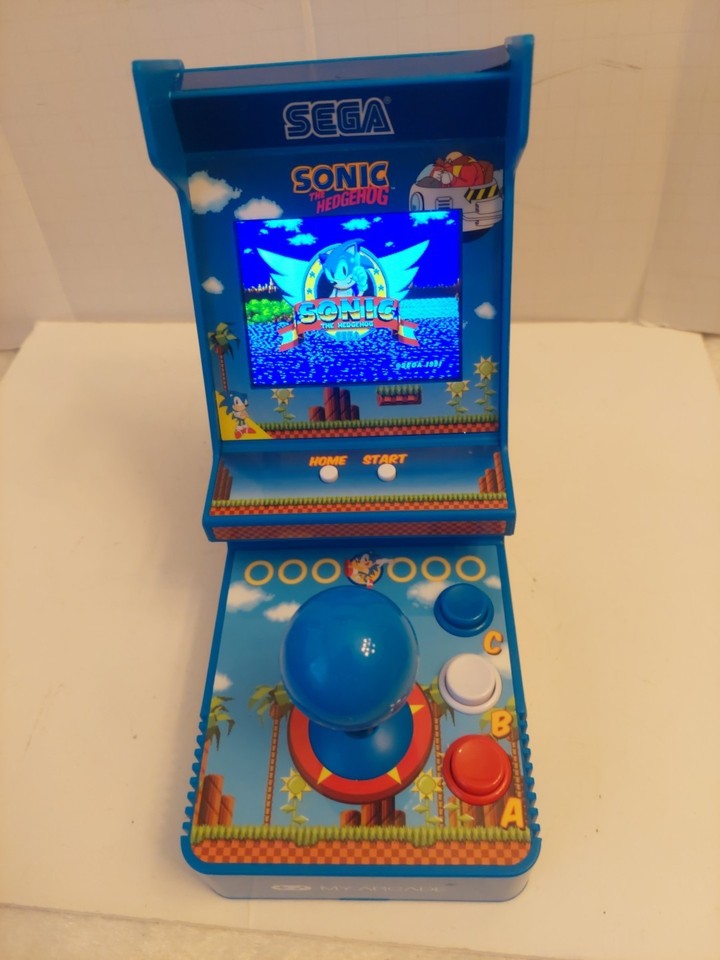 SEGA Classic Sonic the Hedgehog Joystick Player 2 in 1 My Arcade Tested ...
