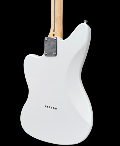 Firefly FFJA VI Baritone Electric Guitar White 30" Scale 24 Fret Maple ...