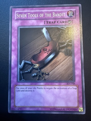 Seven Tools of the Bandit - SDJ-048 - Common Unlimited Yugioh LP | eBay ...