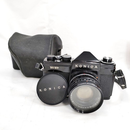 Konica FP SLR Manual 35 mm hexanon 1 1.8 f=52mm 2723711 | eBay
