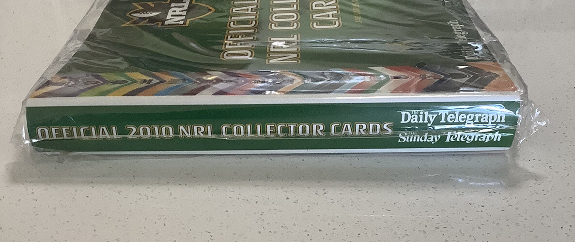 NRL Official 2010 NRL Collector Cards And Album - Daily Tele SEALED ...