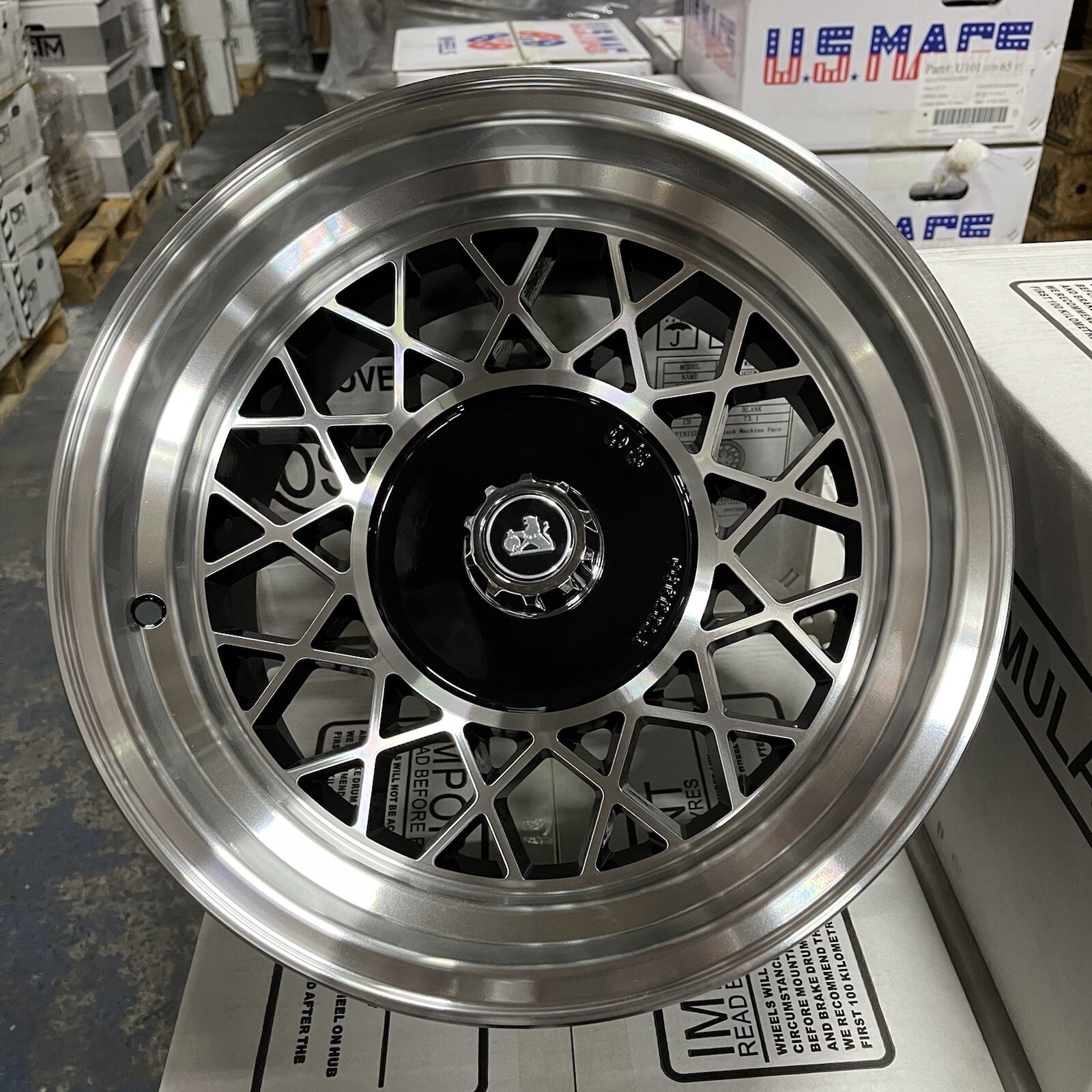 15 Inch CTM Hotwire Wheels Fits Holden HQ WB HX HZ HJ Staggered Rims ...