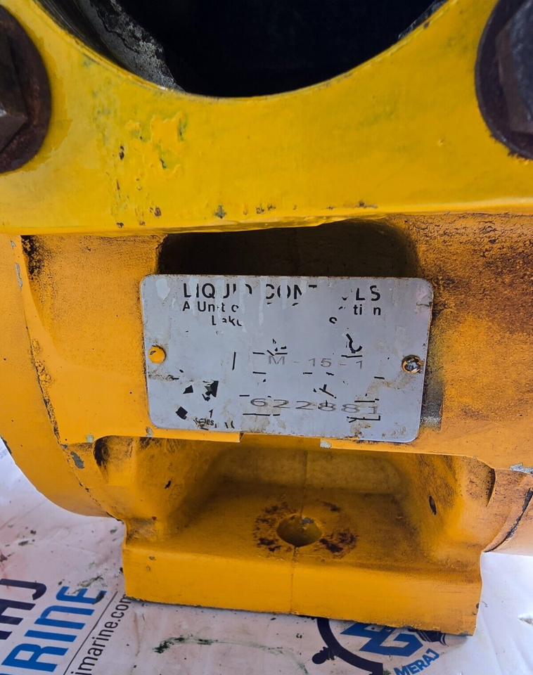 Liquid Controls M-15-1 Flow Meter Petroleum A3340 Fluid GRP 1 OR 2 ...