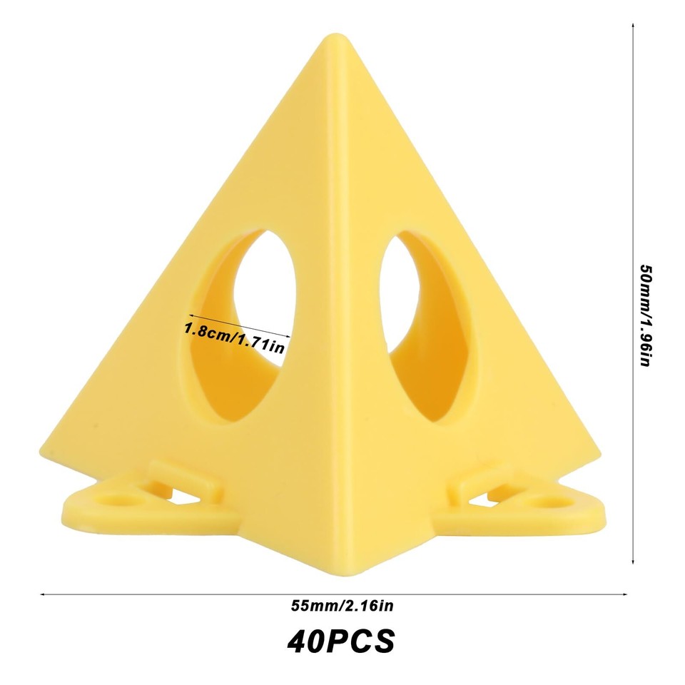 40pcs Pyramid Stands, Painters Pyramids, Painter's Painting Stands ...