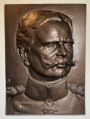 World War 1 WW1 WW2 Imperial German Plaque Field Marshal August Von ...