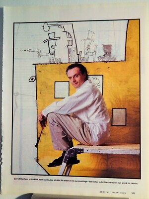 CARROLL DUNHAM ART PIECE VTG ORIG 1999-3 ADVERTISEMENT | eBay