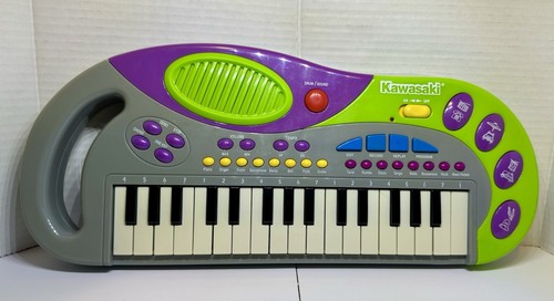 1990s Kawasaki Electronic Keyboard & Drum Machine Model 57758 Working ...