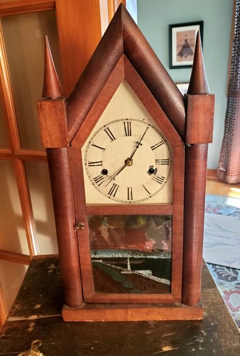 Antique Steeple Clock | eBay
