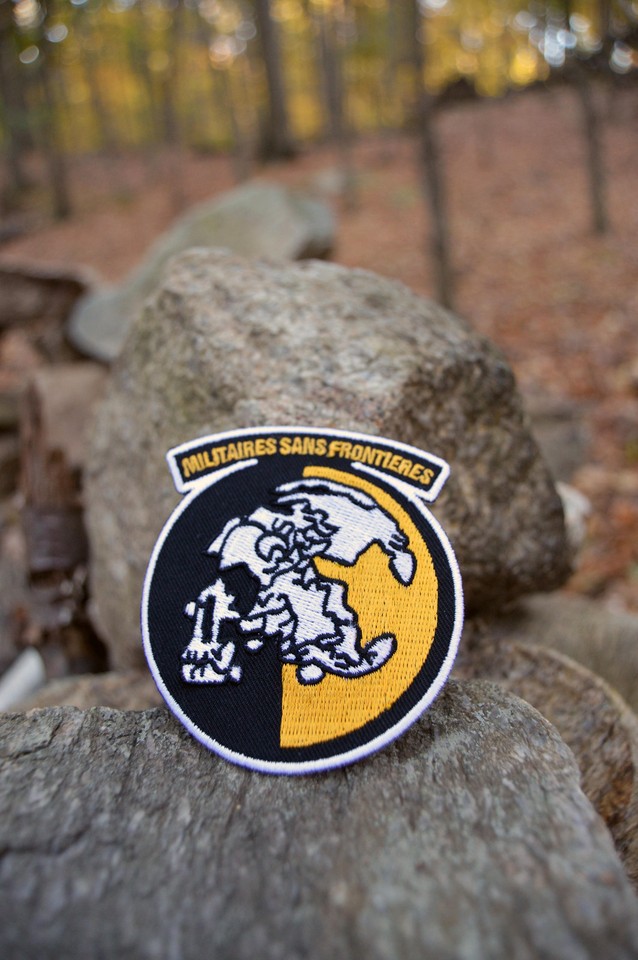 MSF (Militaire Sans Frontières) Hook and Loop Patch From Metal Gear ...