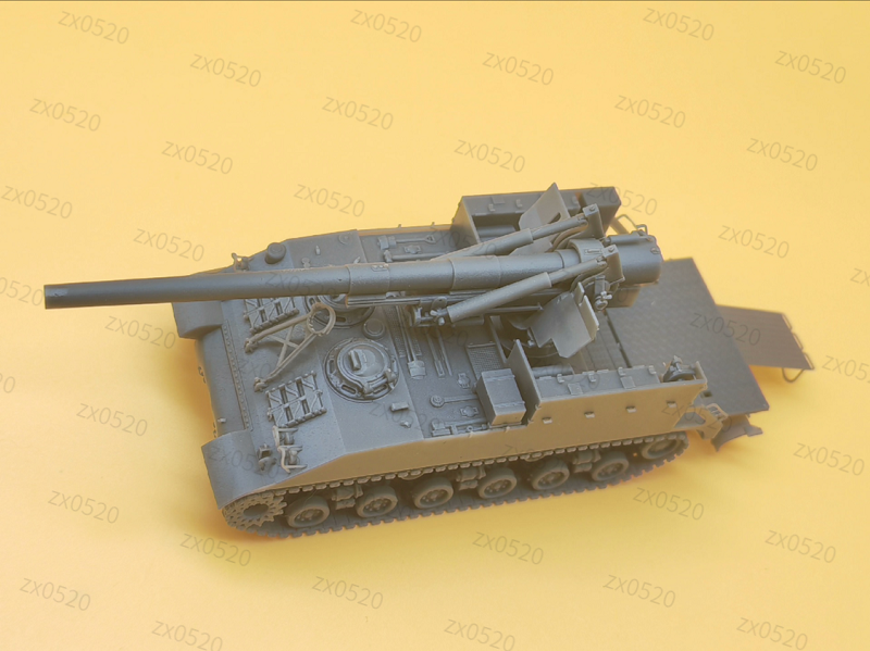 1/72 WW II US "M40 155mm self-propelled gun" Tank model kit (3D printed ...
