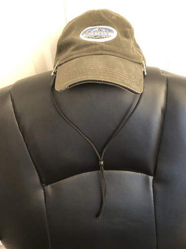 Hat strap, CLIP-ON Hat chin strap, Hat string, Hat keeper- Black | eBay