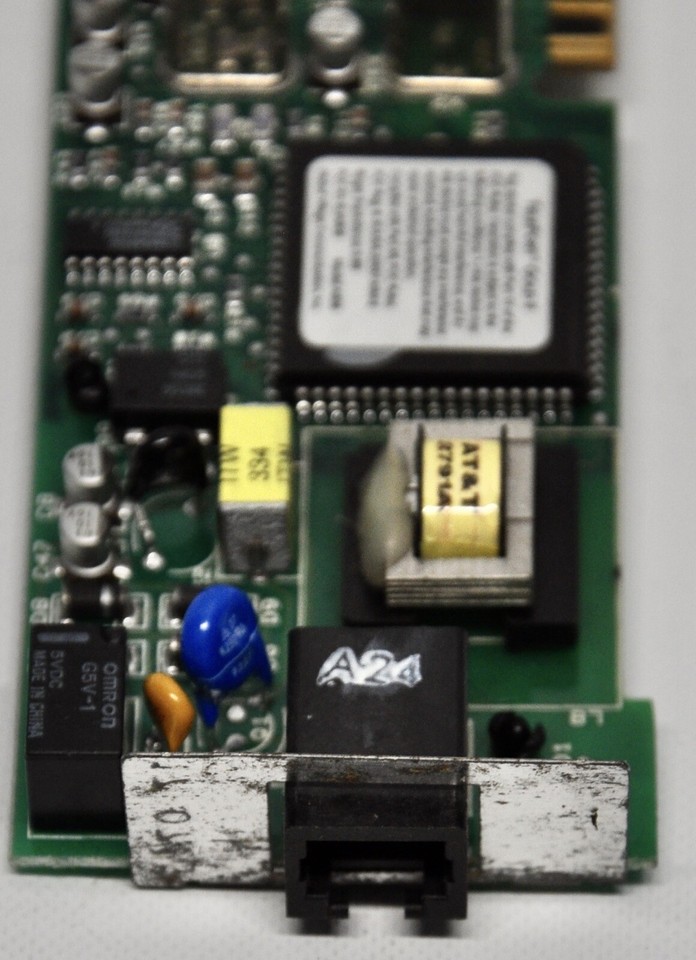 Vintage Mac Parts: Used Apple GV TelePort Gold II Internal Modem (A808 ...