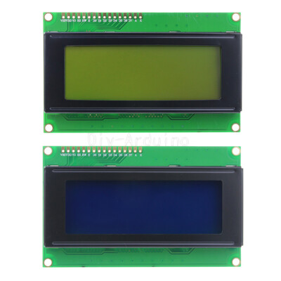 20x4 2004 Character LCD Display Module 2004 LCD Yellow/Blue Blacklight ...