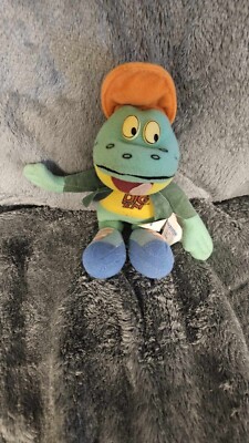 Kellogs Cereal Honey Smacks "Dig 'Em Frog" 8" Plush Soft Toy Stuffed ...