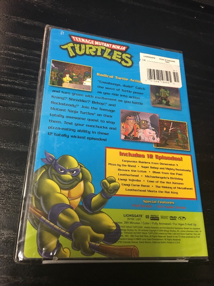 Teenage Mutant Ninja Turtles - Volume 5 (DVD, 2006) 31398198505| eBay