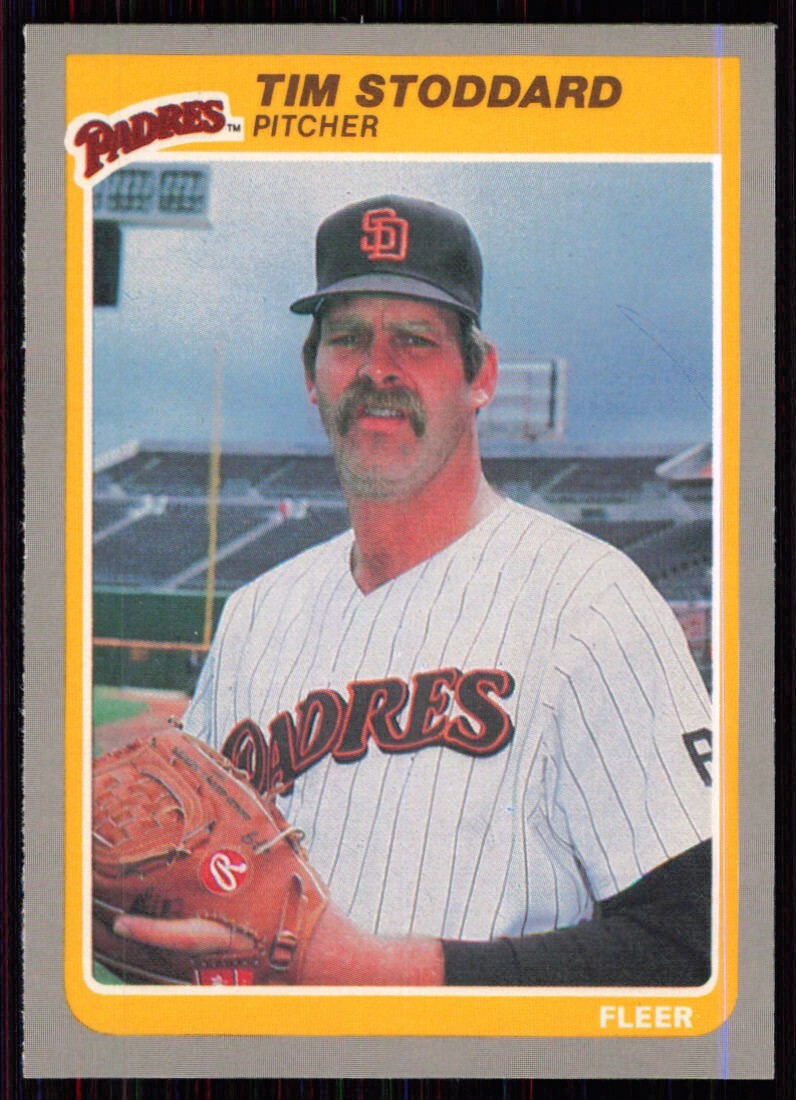 1985 Fleer Update Tim Stoddard San Diego Padres #U-111 | eBay