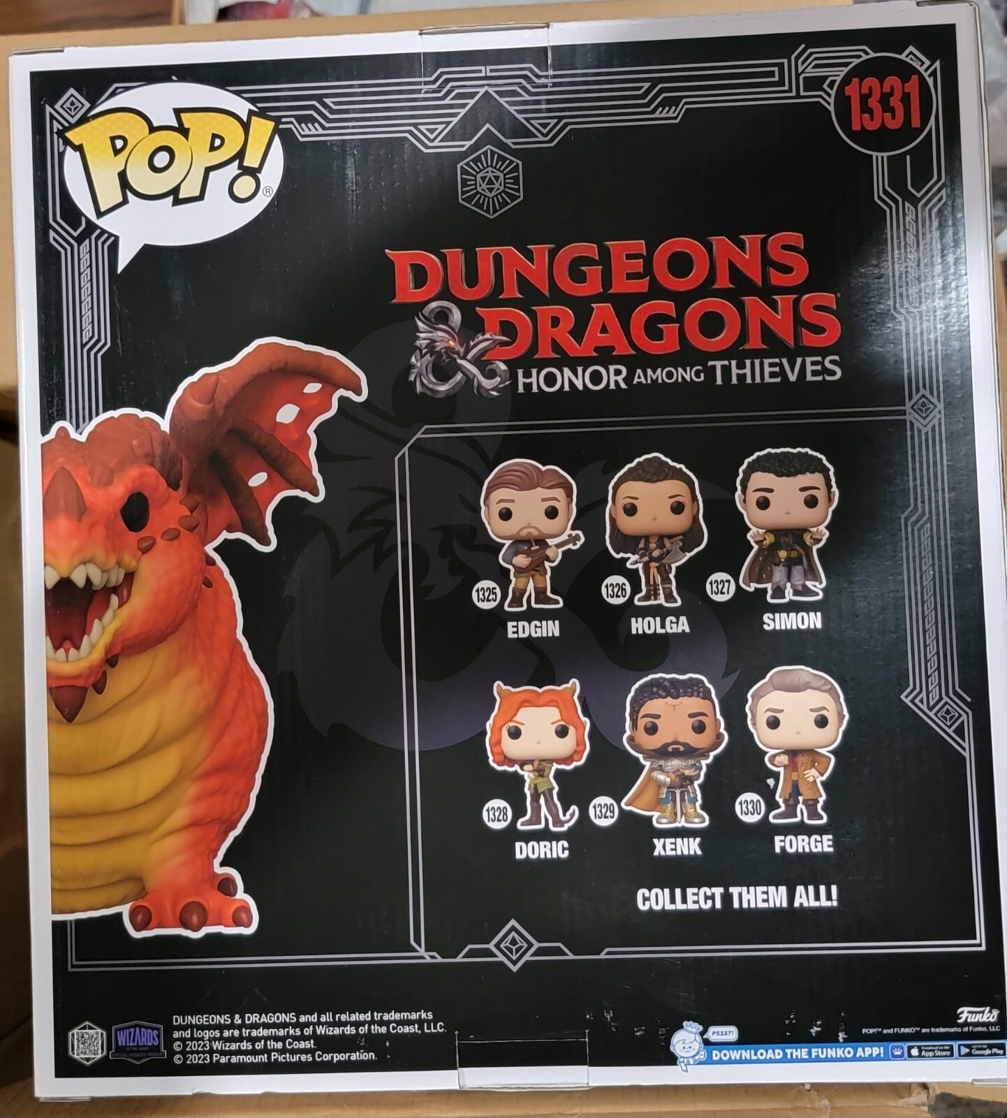 Funko Pop! Vinyl Jumbo 10 in: Dungeons & Dragons - Themberchaud ...