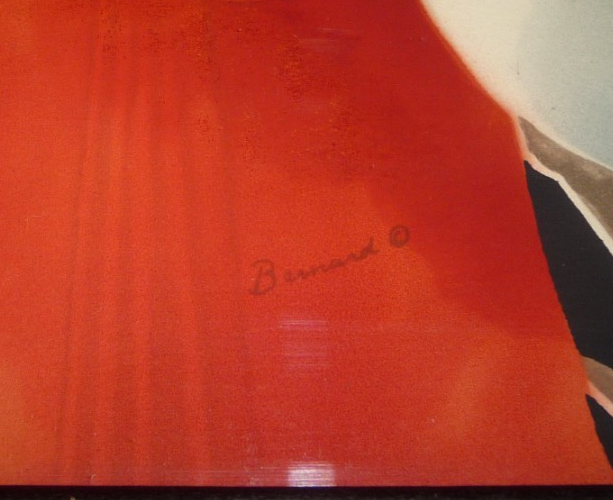 VINTAGE BERNARD ART PRINT. FRAMED. | eBay
