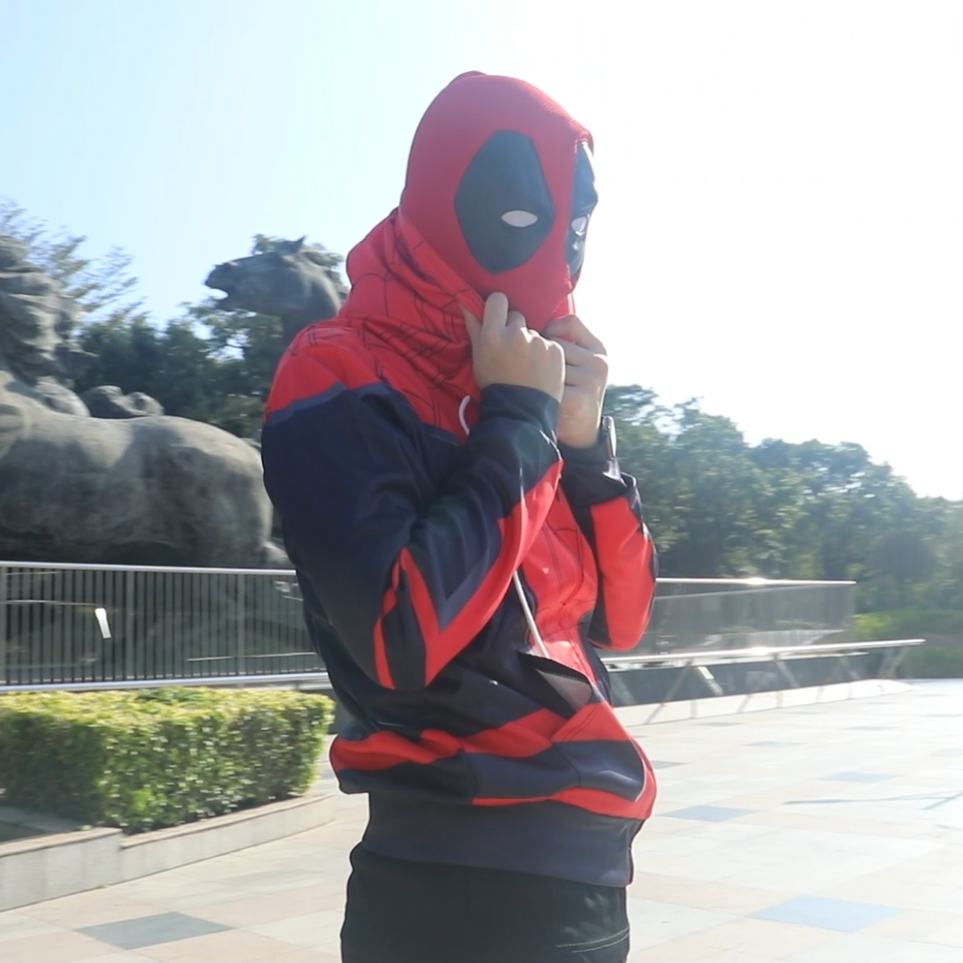 Cosplay High Quality Deadpool Full Face Mask Perspective Breathable ...