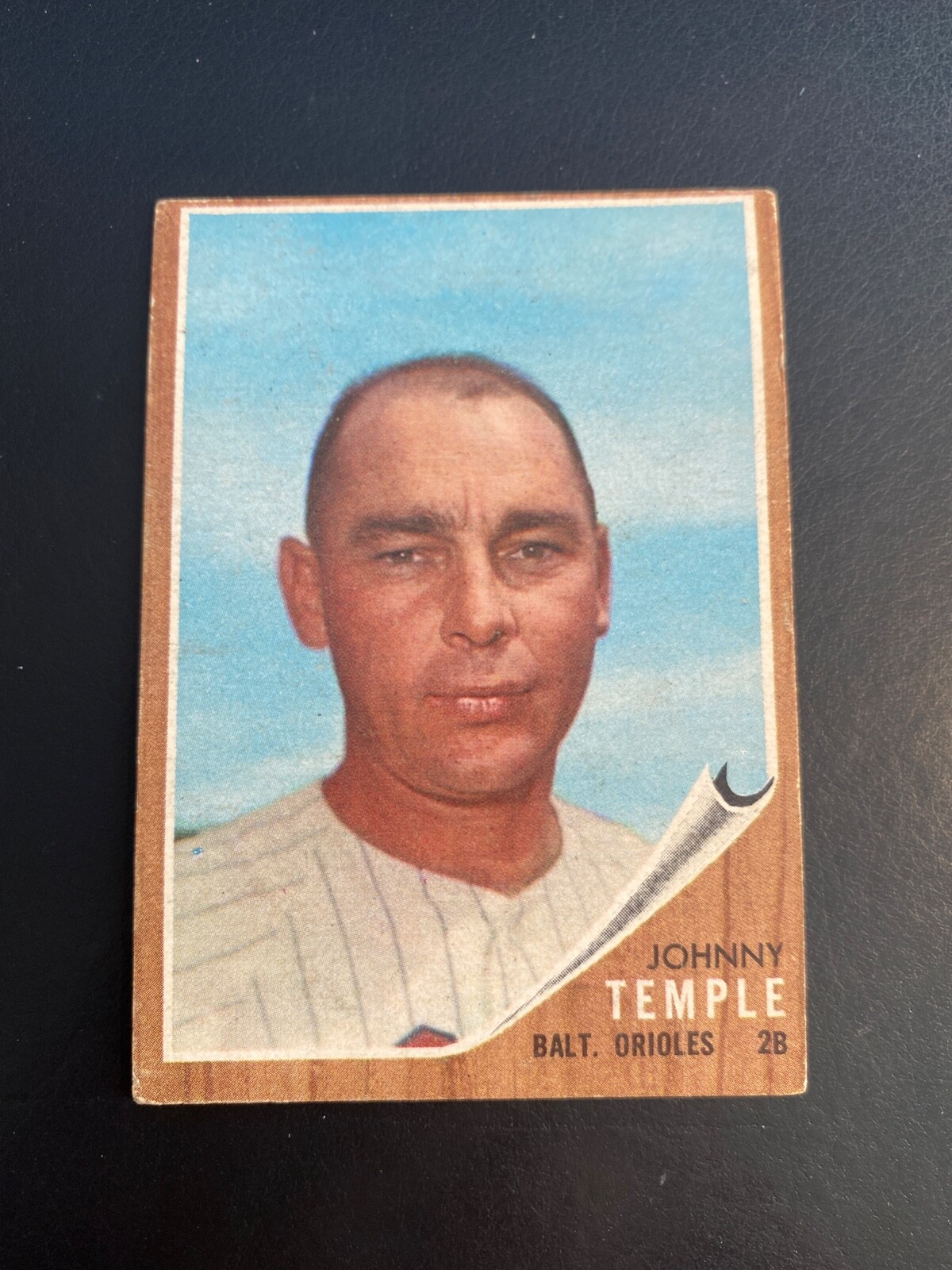 1962 TOPPS BASEBALL #34 JOHNNY TEMPLE!! $1 SHIPPING!! | eBay