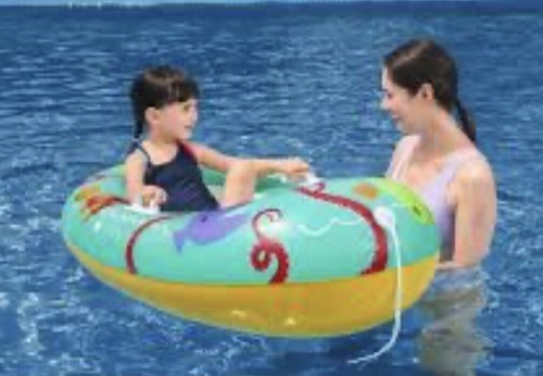H2o Go Happy Crustacean Junior Raft Pool Float Outdoor Floaty Tube ...