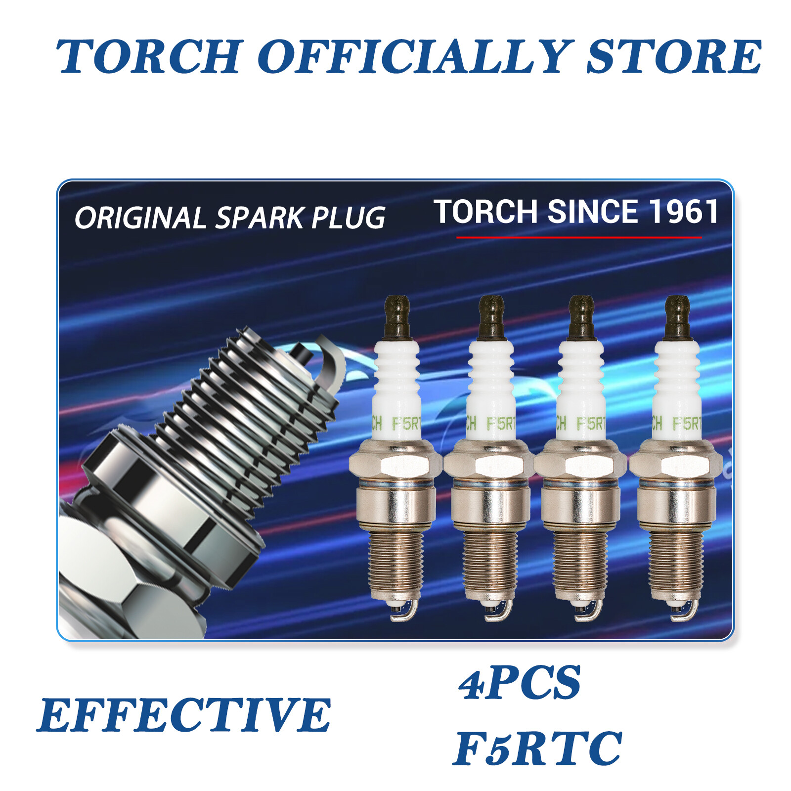 Torch F5RTC - Alternative spark plugs