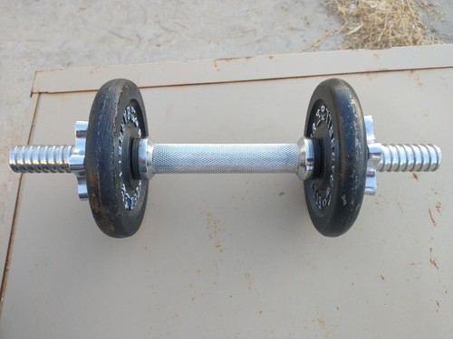 VTG Bollinger Barbell Standard Threaded Cast Iron 3 Lbs Weight Plates ...