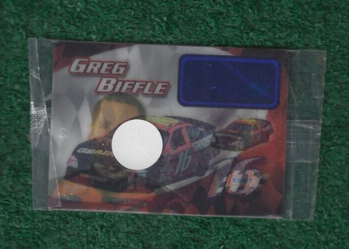 GREG BIFFLE - 2004 POST CEREAL KRAFT RACING CARD - NASCAR'S 75 GREATEST ...