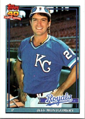 1991 Topps #371 Jeff Montgomery | eBay