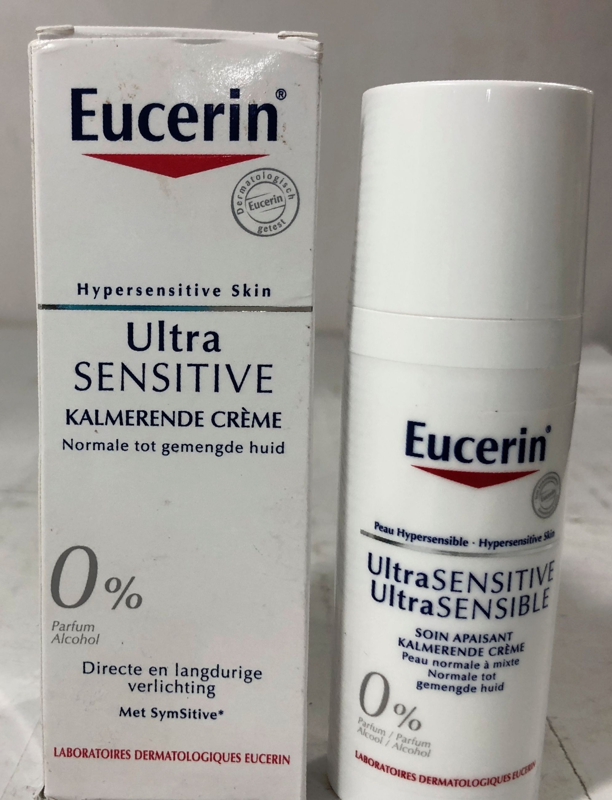 NEW Eucerin Ultra Sensitive Dry Skin Soothing Care Cream 50mL $45 | eBay