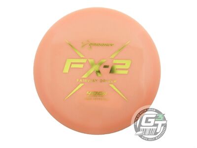 NEW Prodigy Discs 400G FX2 172g Peach Yellow Foil Fairway Driver Golf ...