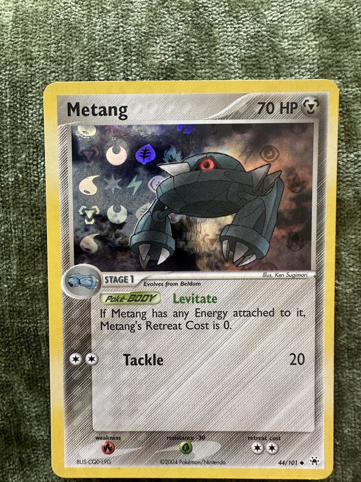 Pokemon Card - Metang EX Hidden Legends 44/101 RARE HOLO | eBay