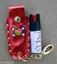 Hello Kitty .50oz pepper spray with nail safe keychain red holster ...