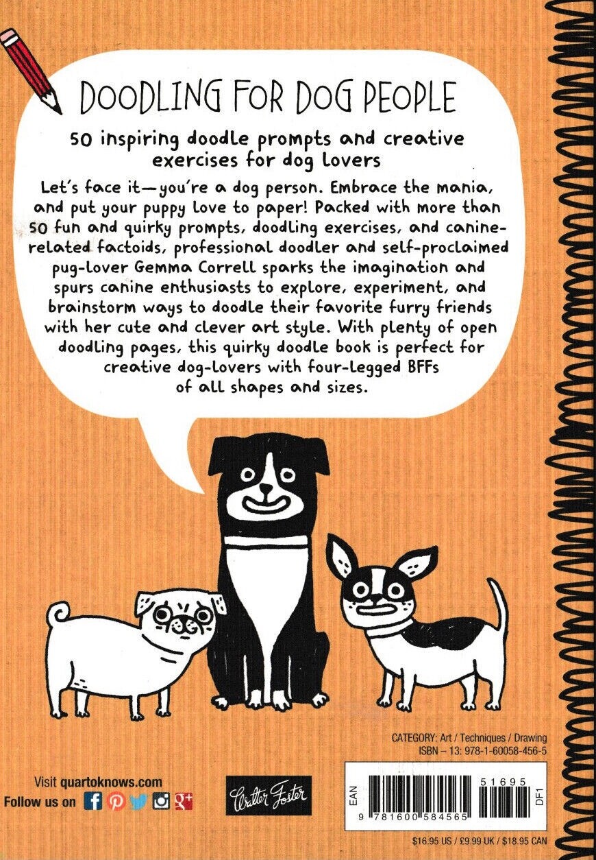 Doodling For... Ser.: Doodling for Dog People : 50 Inspiring Doodle ...