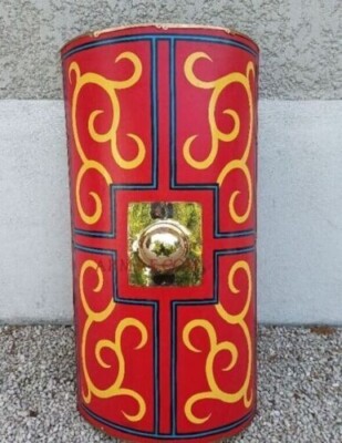 Halloween SCA Roman centurion armor Roman Scutum roman full size battle ...