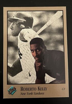 Roberto Kelly New York Yankees 1992 Studio #214 | eBay