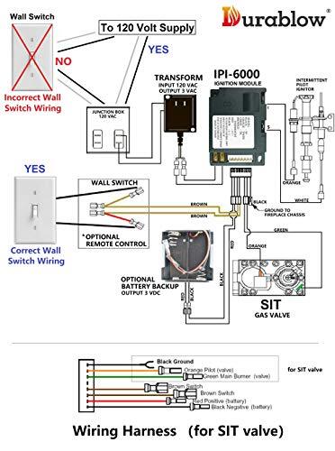 Fireplace Electronic IPI Ignition Control Module for Dexen 593-592, GM ...