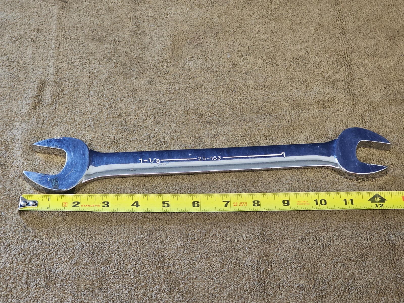 Armstrong Open End Wrench 26-163 Sae 1-1/8" 1" USA for sale online | eBay