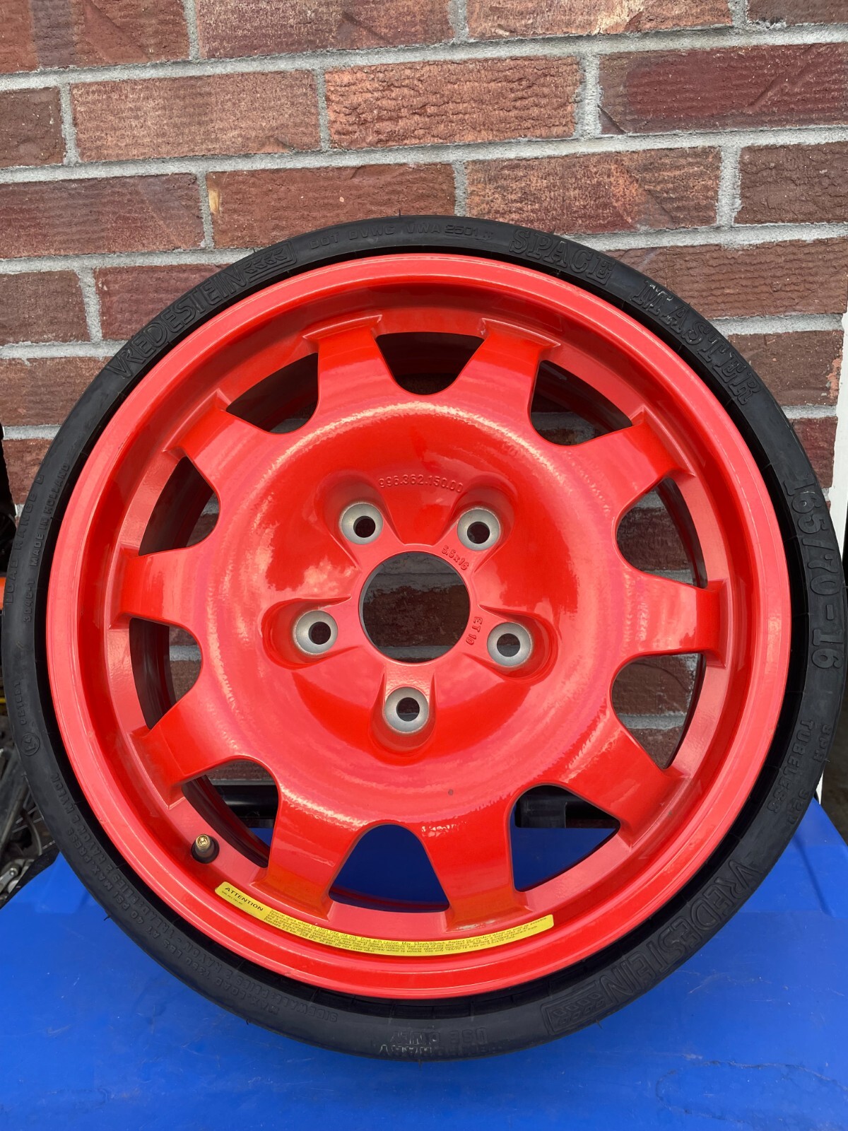 Porsche 965 911 Turbo Spare Wheel and Tire 96536213000 for sale online ...