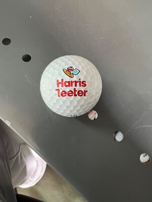 LOGO GOLF BALL-(1) ORIGINAL HARRIS TEETER GROCERY-PROV BALL‼️ | eBay