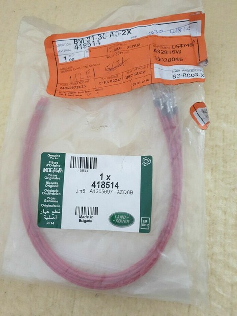 Land Rover Jaguar Pre Terminated Leads Set of 9 Genuine 41854911 for ...