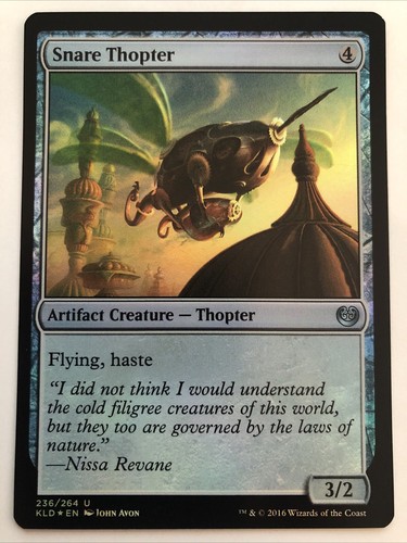 MTG Kaladesh Snare Thopter Foil 236/264 NM | eBay