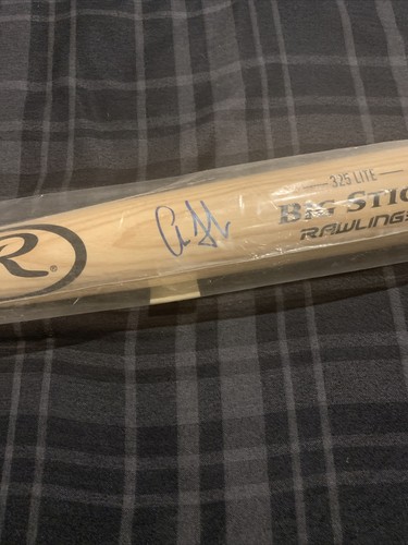Aaron Judge Yankees signed autographed bat w/ proof NYY Triple Crown HR ...