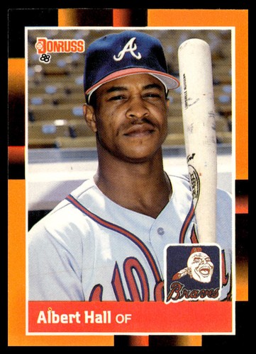 1988 Donruss Baseball's Best Albert Hall #253 Atlanta Braves 71A | eBay