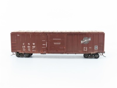HO Scale Athearn CNW Chicago North Western Box Car #156187 Custom ...