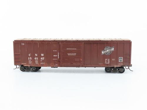 HO Scale Athearn CNW Chicago North Western Box Car #156187 Custom ...