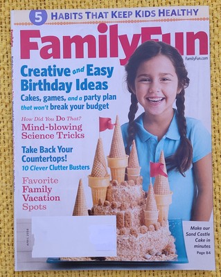 Family Fun Magazine Creative & Easy Birthday Ideas April 2008 | eBay