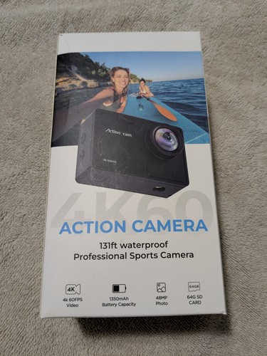 4k 60fps action camera 131ft waterproof professional Sports Camera | eBay